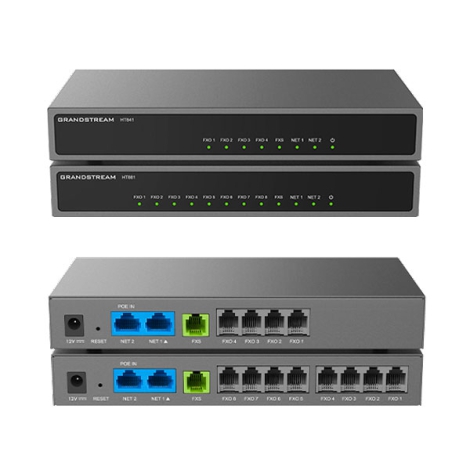 Bộ chuyển đổi 4 cổng FXO và 1 cổng FXS Grandstream HT841